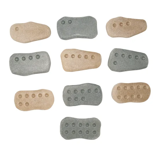Tactile Counting Stones – Sensory Numeracy Tools, Set of Stones