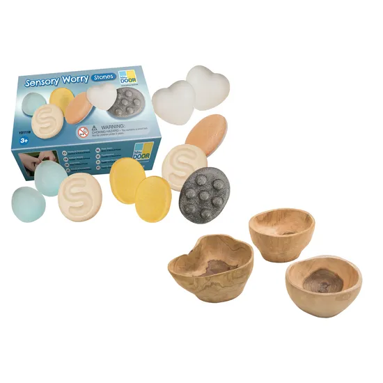 Sensory Stones and Bowl Set