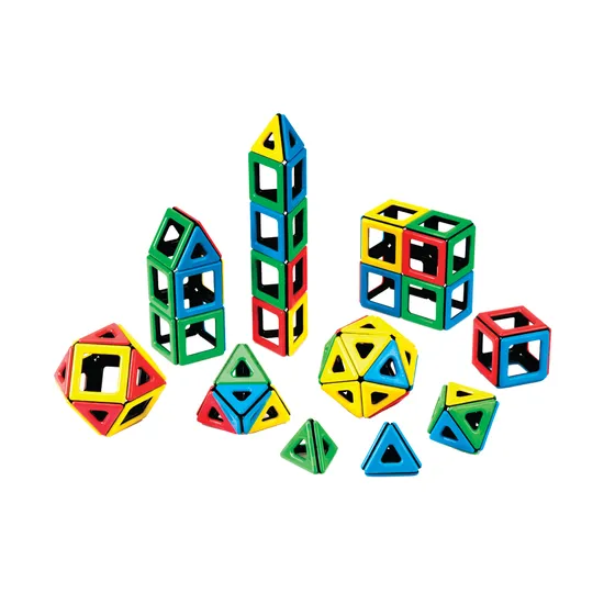 Magnetic Polydron - Basic Shapes - Set of 108