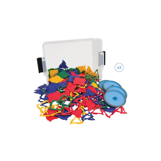 Polydron Mighty Set – Without Tub, Set of 2